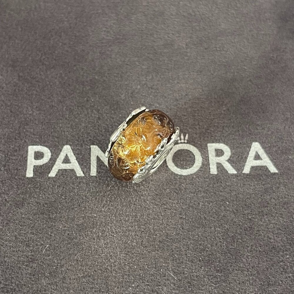 Pandora Disney The Lion King Murano Glass Charm - Gem